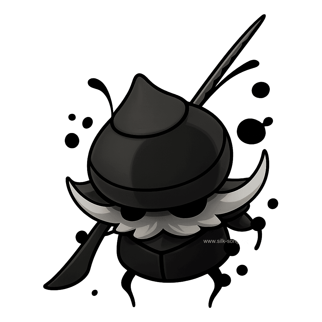 Lost Garmond: Old Knight Consumed by Black Thread - Silksong Boss